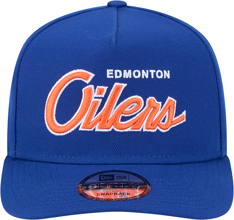 Edmonton Oilers 9FIFTY A-FRAME Script – More Than Just Caps Clubhouse