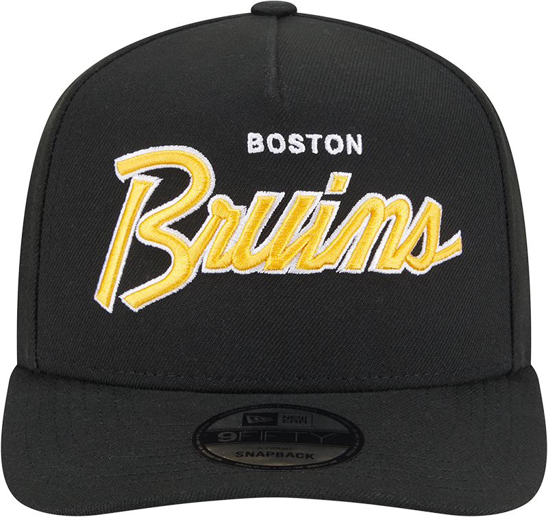 Boston Bruins 9FIFTY A-FRAME Script – More Than Just Caps Clubhouse