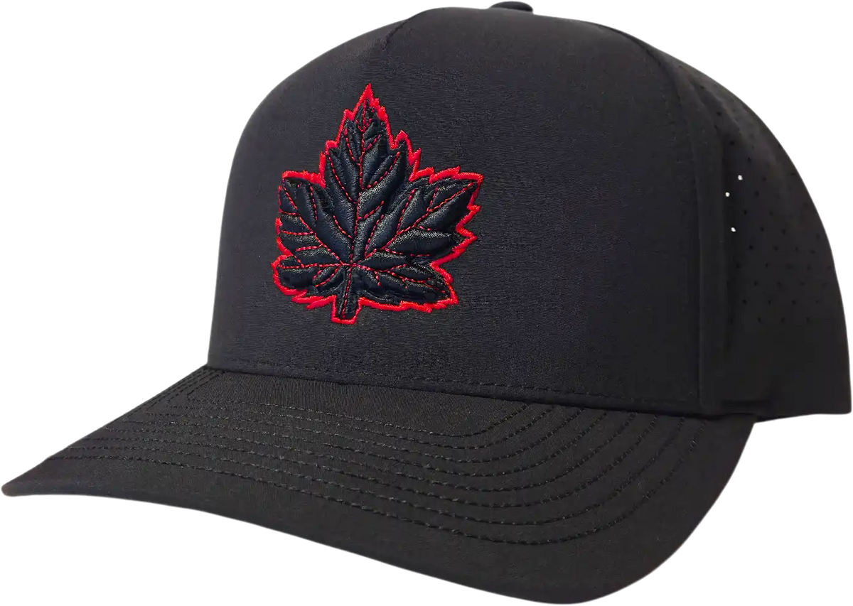 Canada Maple Leaf Black and Gold Snapback – More Than Just Caps Clubhouse