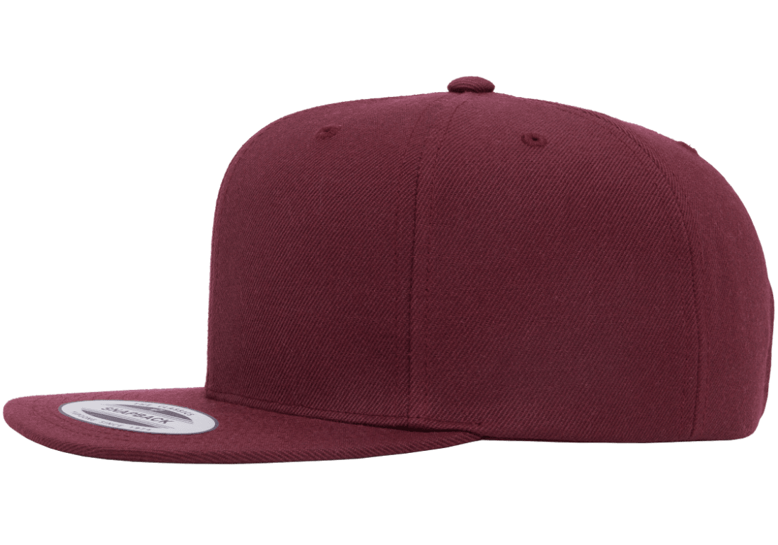Classics Blank Snapback Cap Maroon – More Than Just Caps Clubhouse