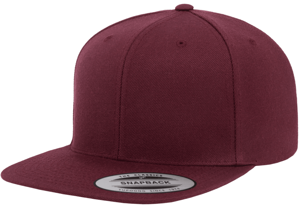 Classics Blank Snapback Cap Maroon – More Than Just Caps Clubhouse