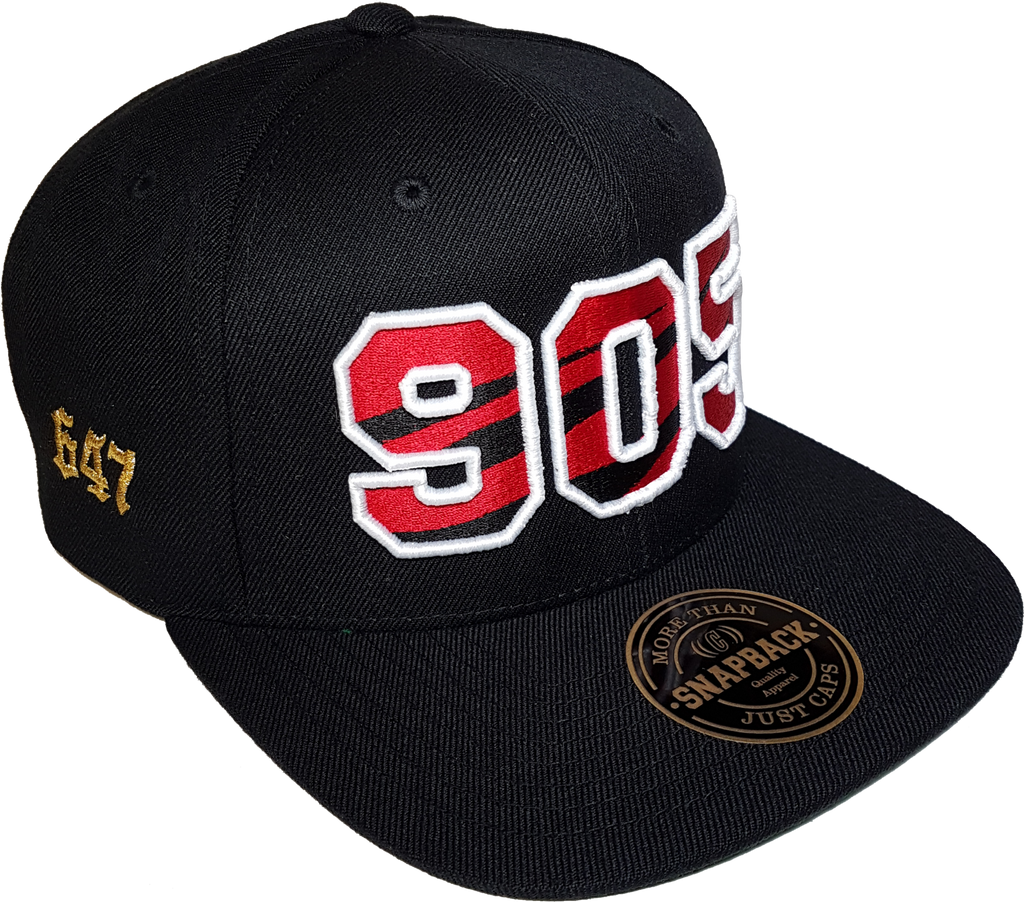905 Area Code Claw Snapback Black – More Than Just Caps Clubhouse