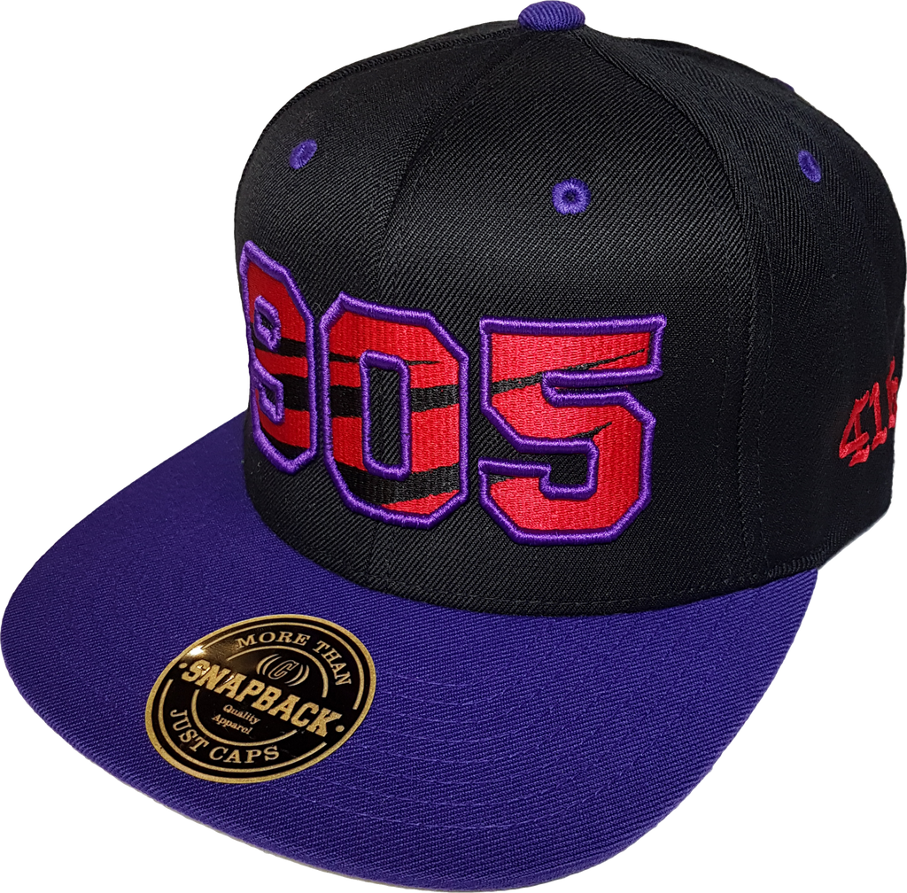905 Area Code Claw Snapback Black Pruple – More Than Just Caps Clubhouse