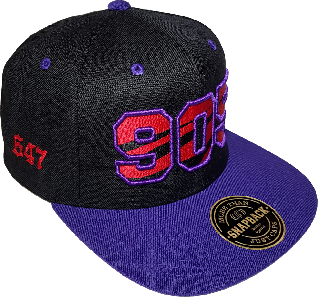 905 Area Code Claw Snapback Black Pruple – More Than Just Caps Clubhouse