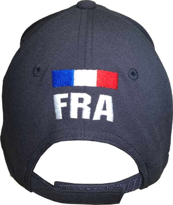 France Big Flag Cap Adjustable Navy Blue – More Than Just Caps Clubhouse