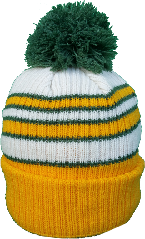 Green Bay Packers Toque Traditional Stripe Pom – More Than Just Caps ...
