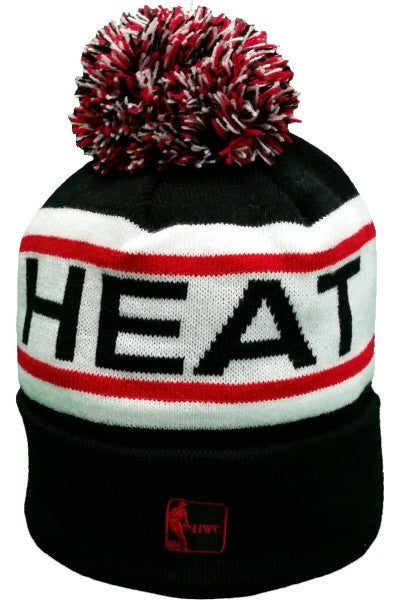 Miami Heat Toque Boldbar NBA Pom – More Than Just Caps Clubhouse