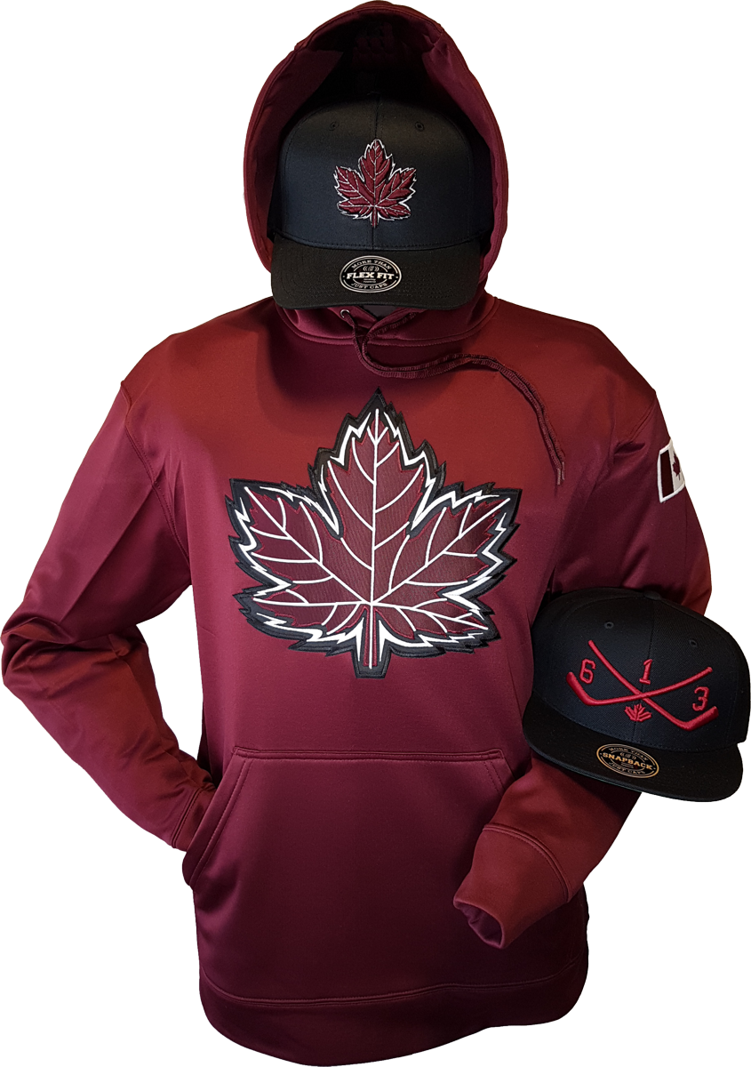 Canada Hoodie Mighty Maple with Embroidered Canada Crests – More Than ...