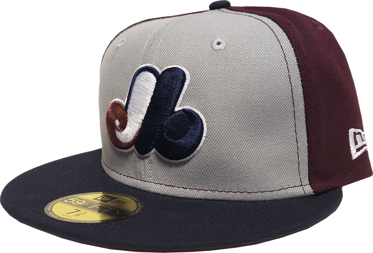 Montreal Expos New Era 59Fifty Fitted MLB 125th Anniversary Side Patch ...