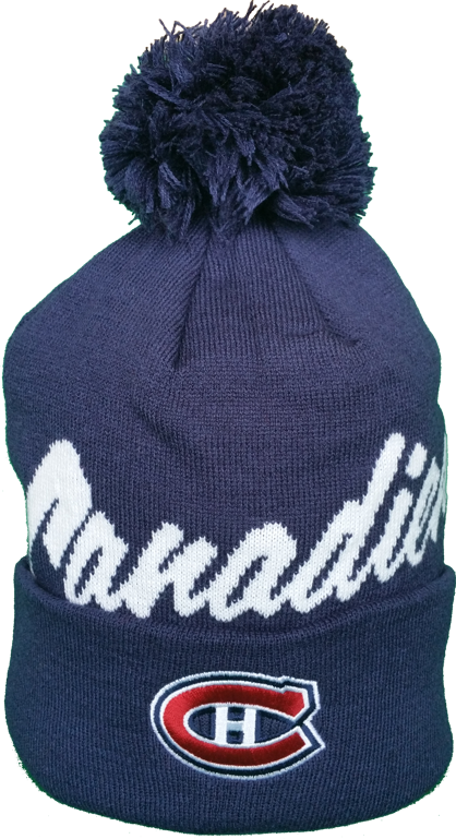 Knitting Pattern For Montreal Canadiens Logo