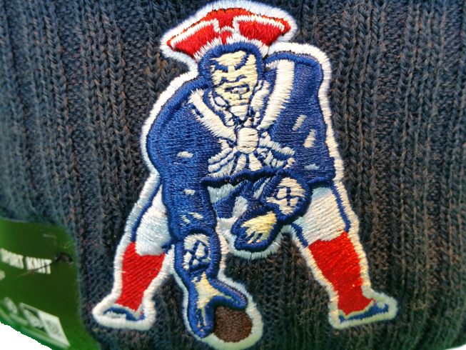Vintage New England Patriots Sideline Toque Pom Knit – More Than Just ...