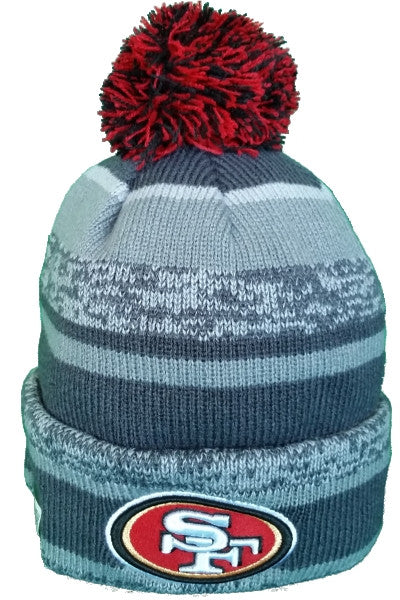 San Francisco 49ers NFL Graphite Toque – More Than Just Caps Clubhouse